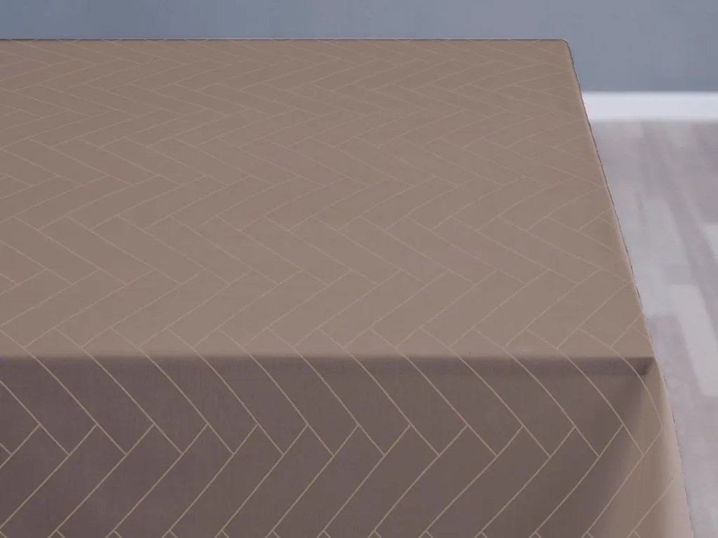 Södahl Kuchyňský ubrus 140x220 Tiles Damask Taupe