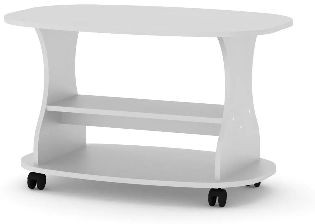 Konferenční stolek KAPRIZ bílá