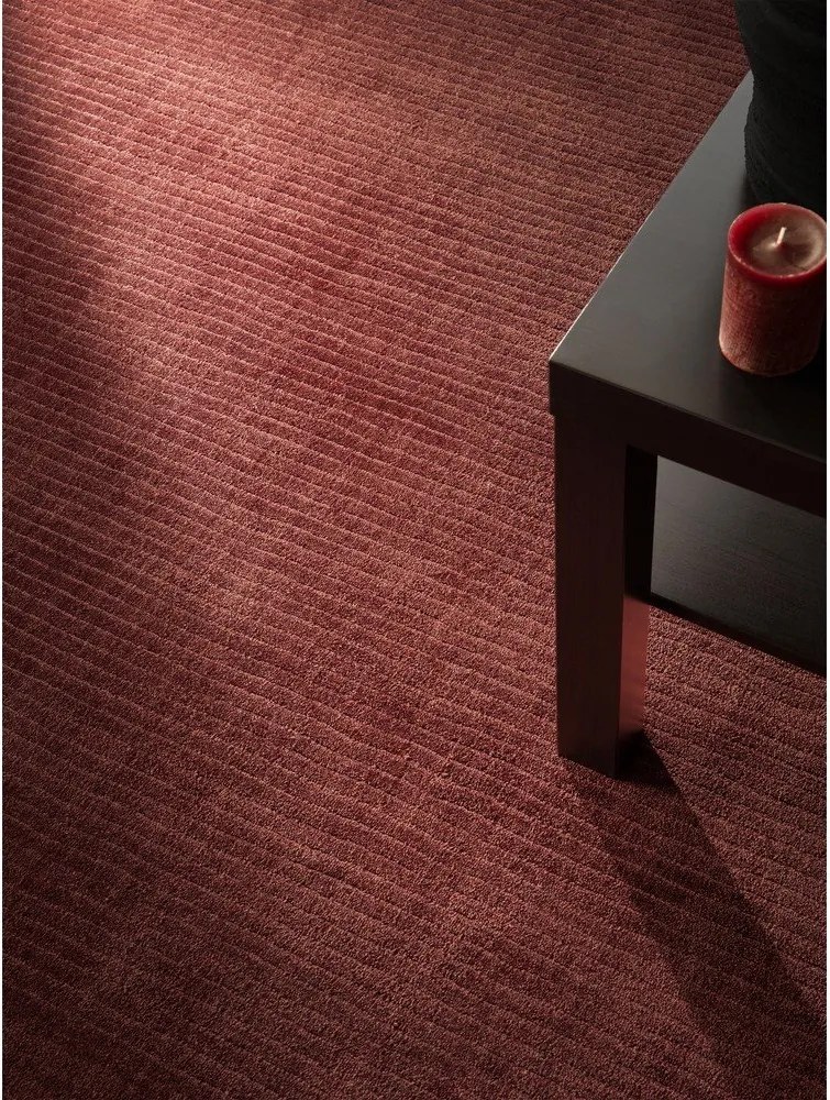 Vínový ručně tkaný koberec 160x230 cm – Asiatic Carpets