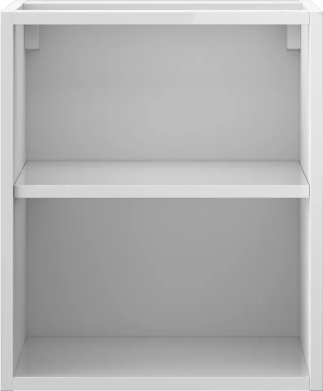 Mexen Box-A, otevřená skříňka s policí 40 cm, lesklá bílá, 91AX2-0400-470-0-00