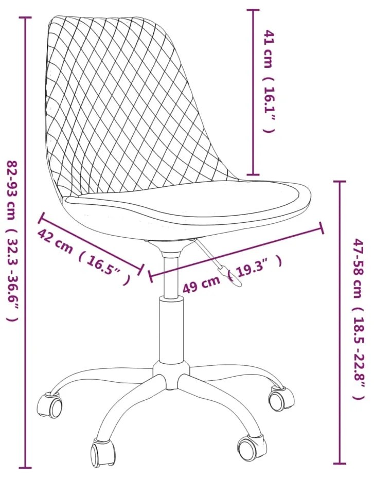 Otočné jídelní židle 2 ks tmavě šedé textil,  338395