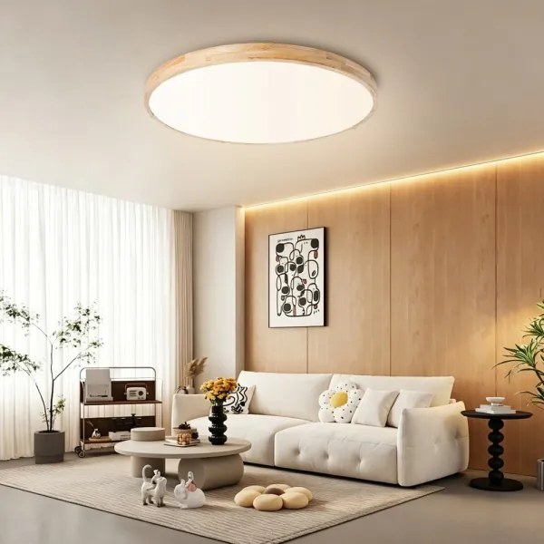 BRILAGI - LED Stmív. svítidlo WOODLINE LED/100W/230V 3000-6000K dub pr. 80 cm+DO