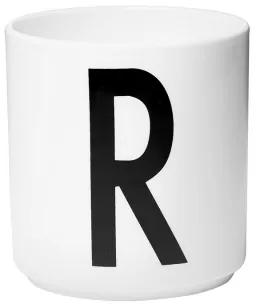 Porcelánový hrnek Letter R Design Letters