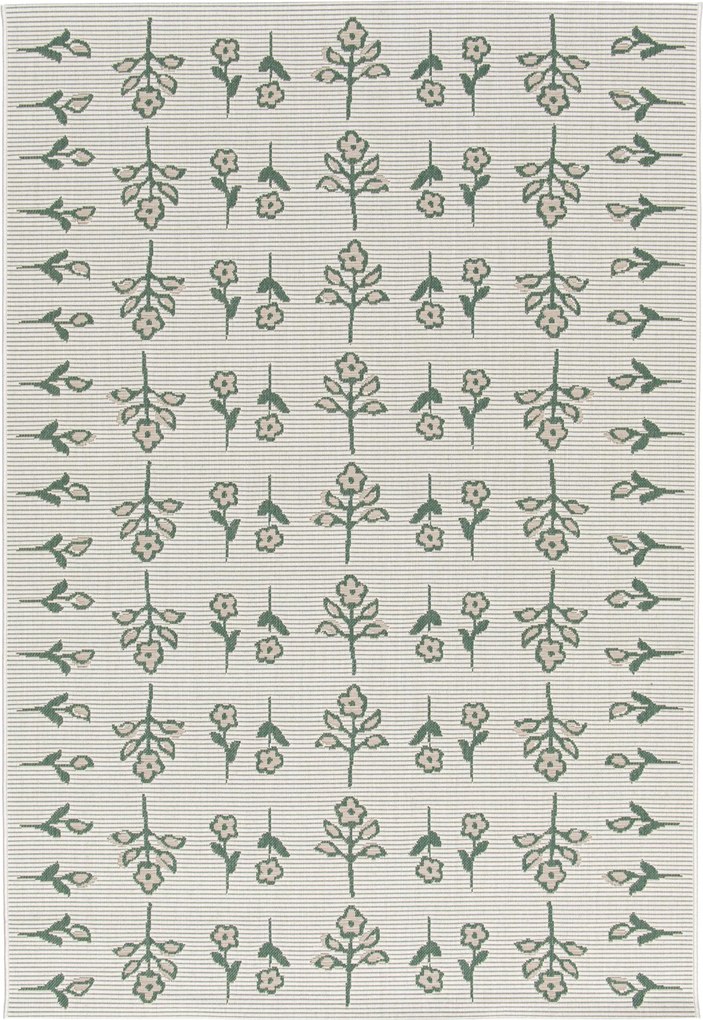 Balta, Kusový koberec Palma Natural 16825-460 – na ven i na doma, 120x170, zelená, chodba / předsíň