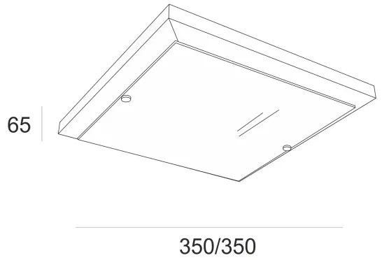 Stropní svítidlo 2xE27/60W/230V