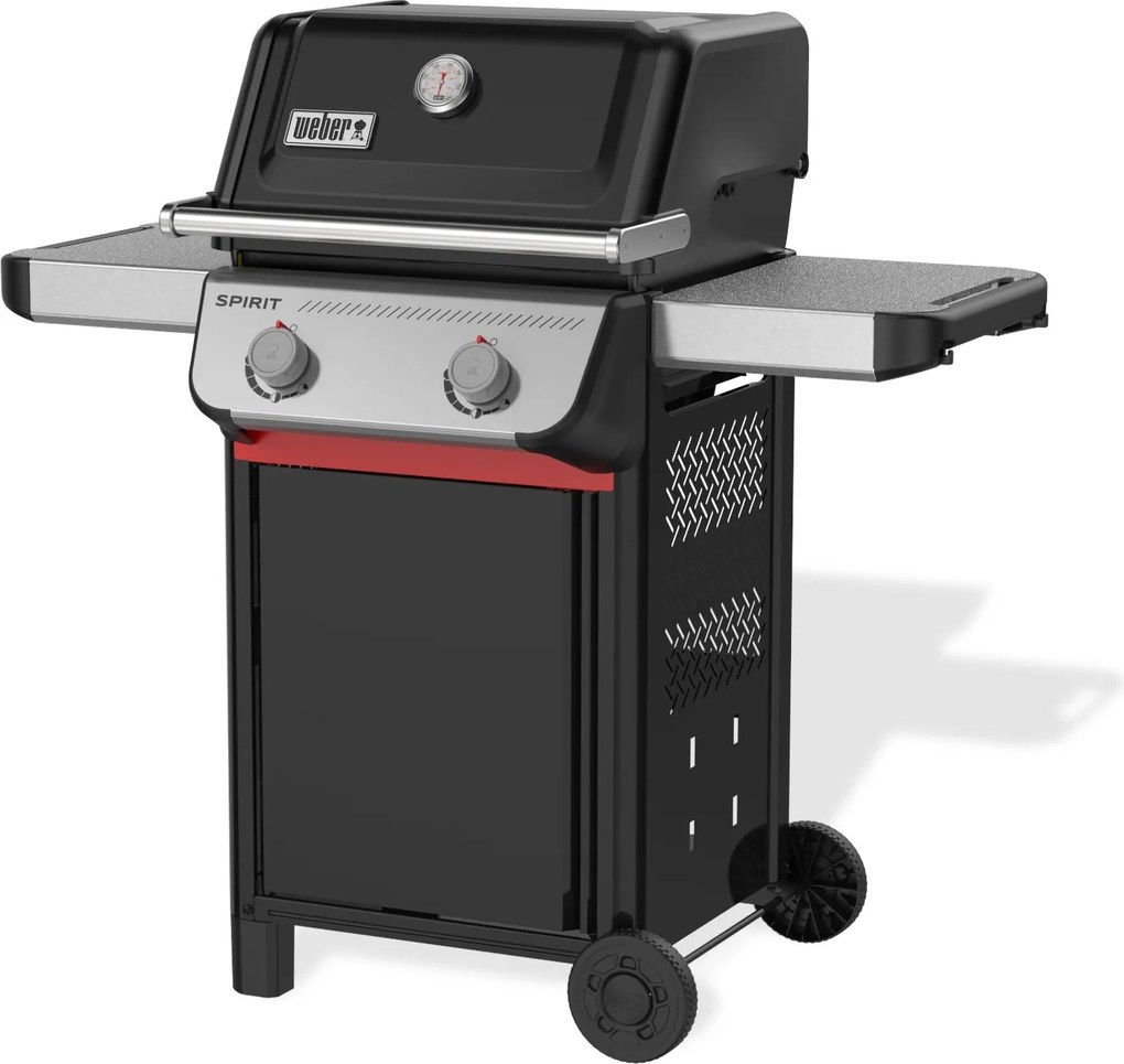 Weber Plynový gril Spirit E-210, černá, 117 x 123 x 67,5 cm