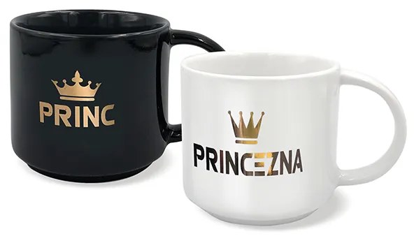 Párové sety Hrnečky pro pár Princ a Princezna