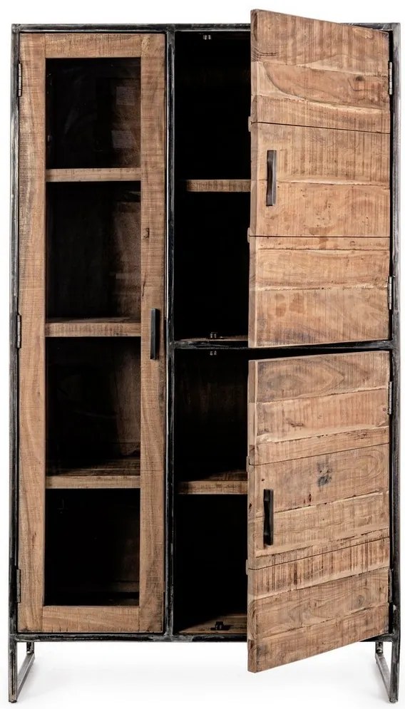 BIZZOTTO prosklený kabinet ELMER 160x90 cm 0746315