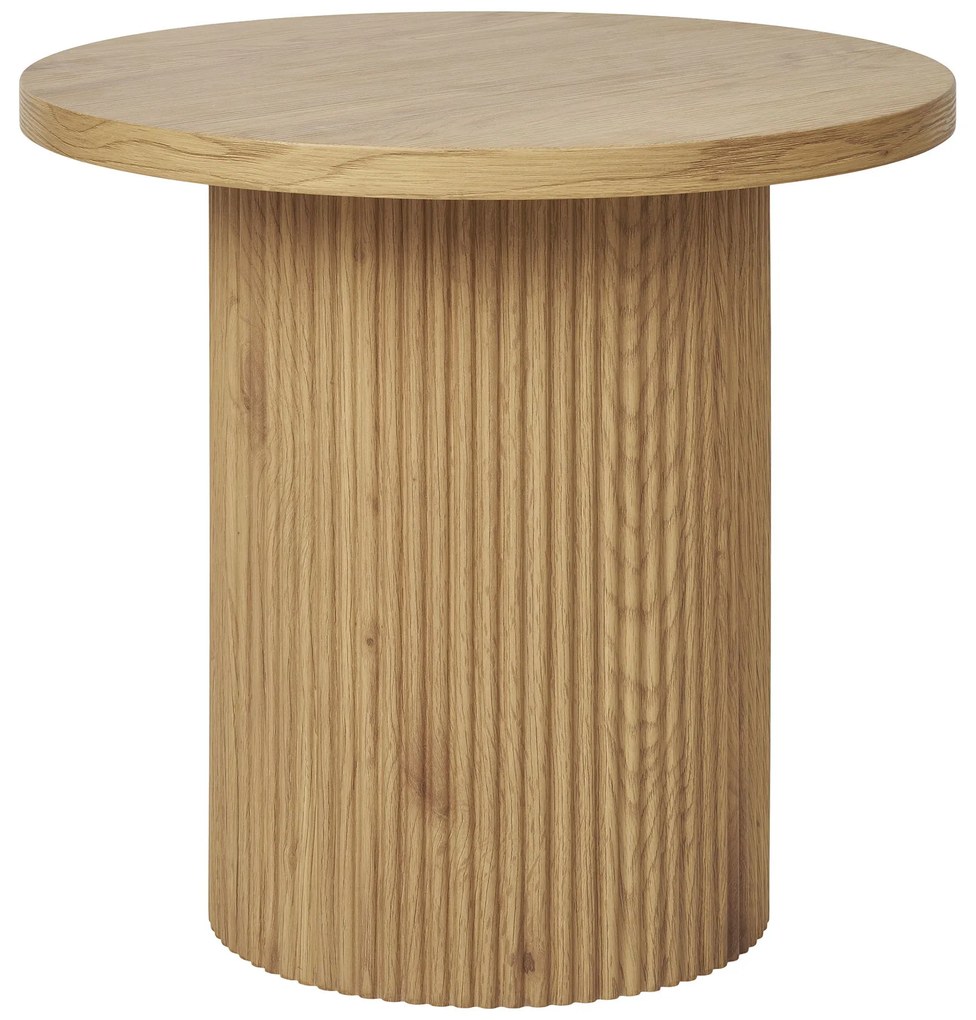 House Nordic Odkládací stolek BOAVISTA světlý Ø48cm 2102111