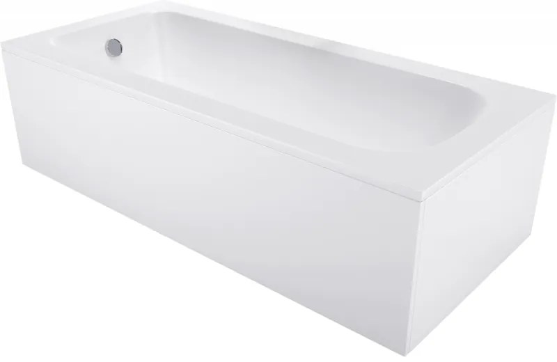 Mexen Vega obdélníková vana 170 x 70 cm s krytem, bílá - 55011707000X