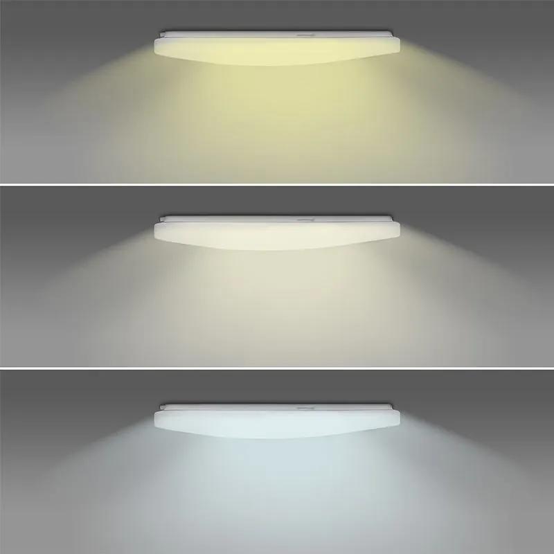 Solight LED SMART WIFI stropní světlo, 28W, 1960lm, 3000-6000K, čtvercové, 38cm