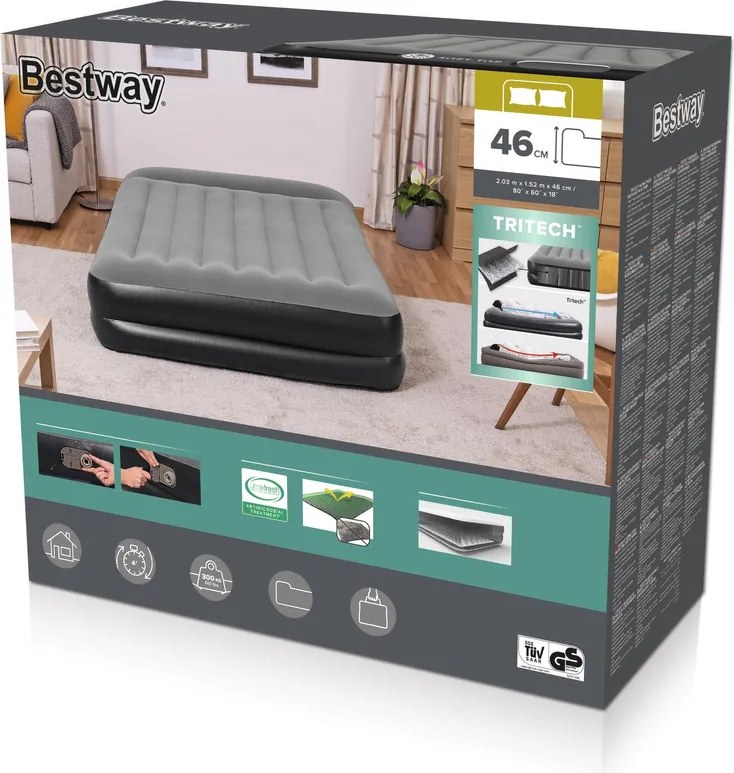 Nafukovací matrace 203 x 152 x 46 cm Bestway 67403