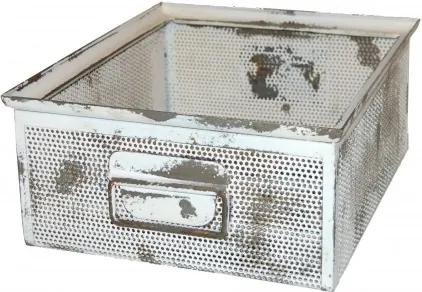 Industrial style, Železný odkladací box 14,5 x30 x37 cm (1003)