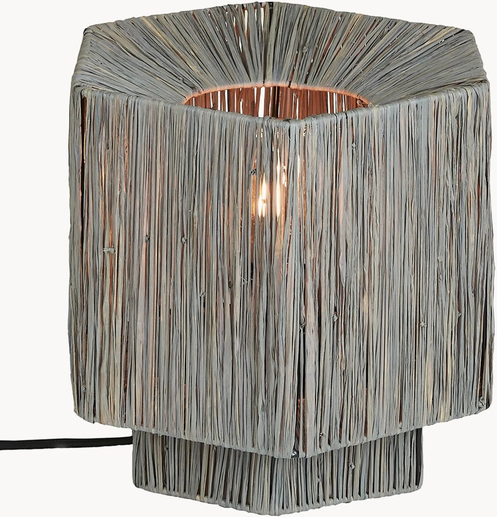 Stolní lampa z rafie Panama
