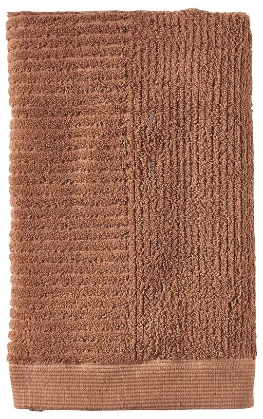 Ručník v terakotové barvě 50x100 cm Classic – Zone
