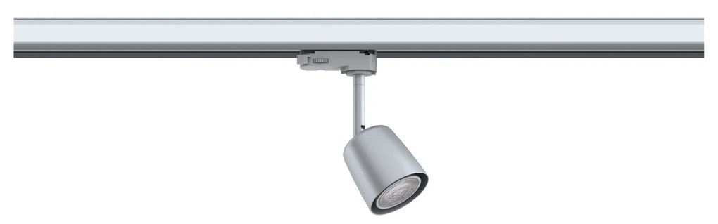 Paulmann 95530 ProRail3 Cover, stříbrný reflektor, 1x10W LED GU10, prům. 6,6cm