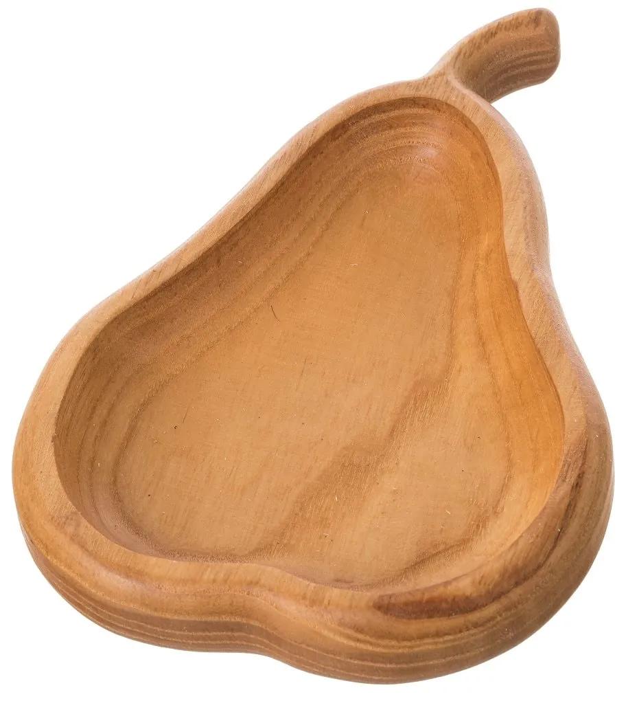 Dřevobox Dřevěná servírovací miska - hruška