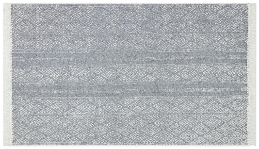 Koberec 160 x 230 cm Arux šedý/bílý