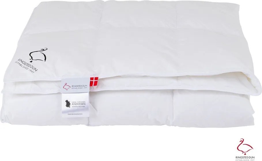 Letní přikrývka s péřovou výplní 200x140 cm Snow Queen – Ringsted Dun