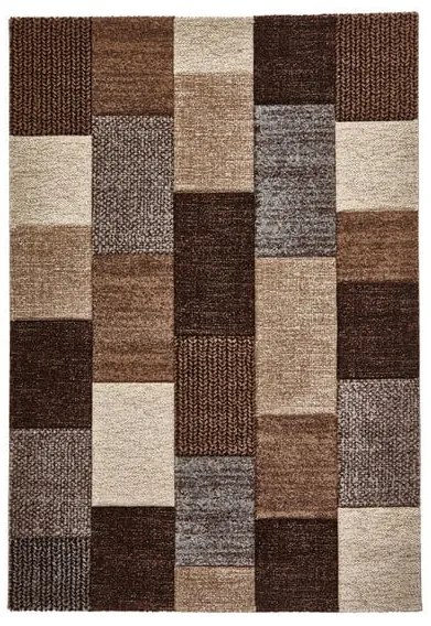 Béžovošedý koberec Think Rugs Brooklyn, 160 x 220 cm