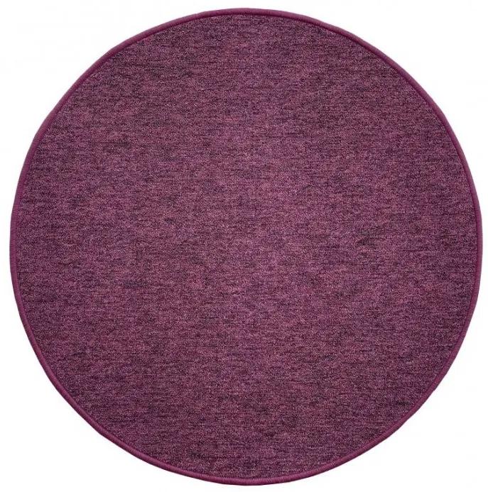 Vopi | Kusový koberec Astra vínová - Kulatý 160 cm průměr