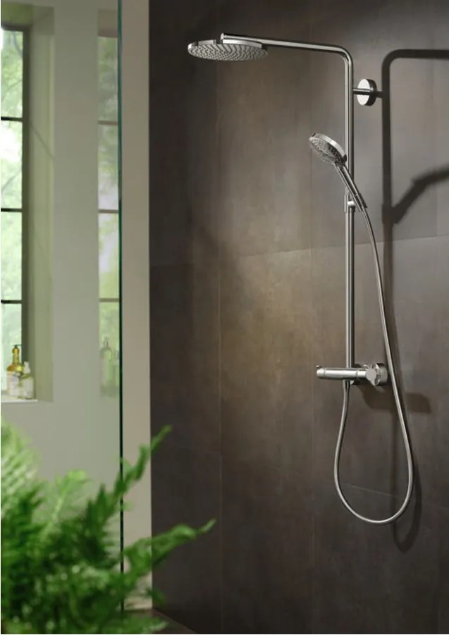 Hansgrohe Raindance Select S - Showerpipe 240 1jet PowderRain s termostatem, chrom,HAN-27633000