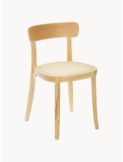 Dřevěné židle's vídeňskou pleteninou Richie, 2 ks