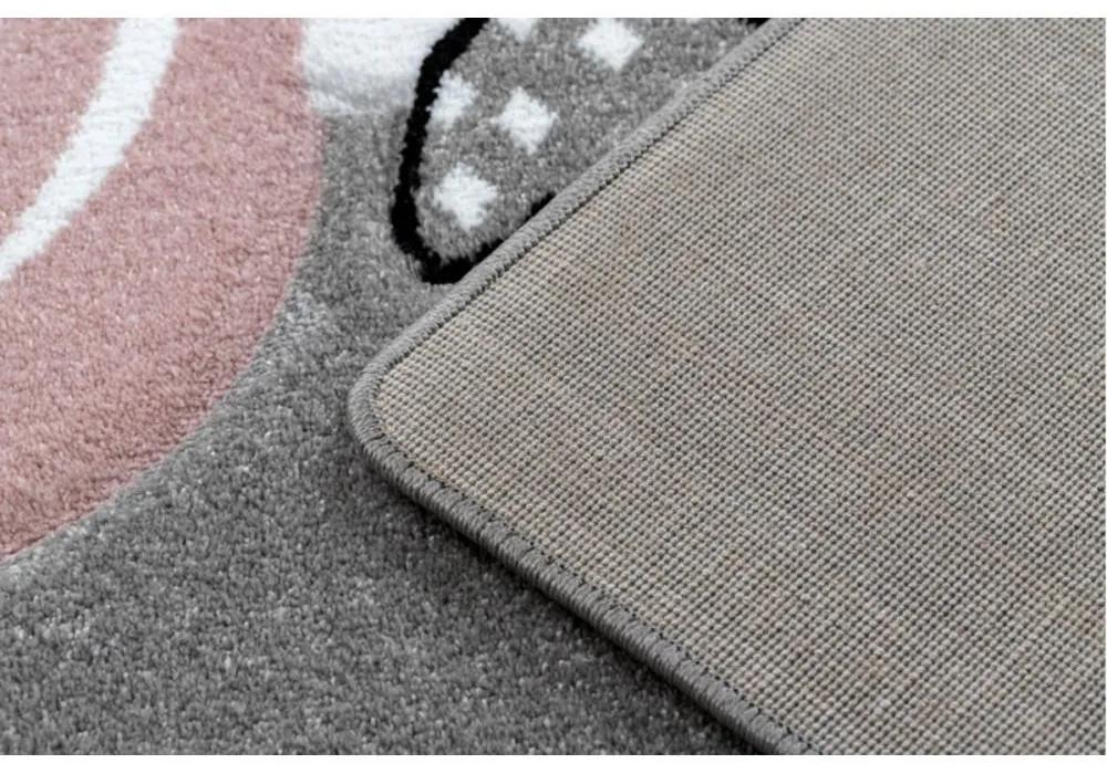 Dětský kusový koberec Ovečka šedý 180x270cm