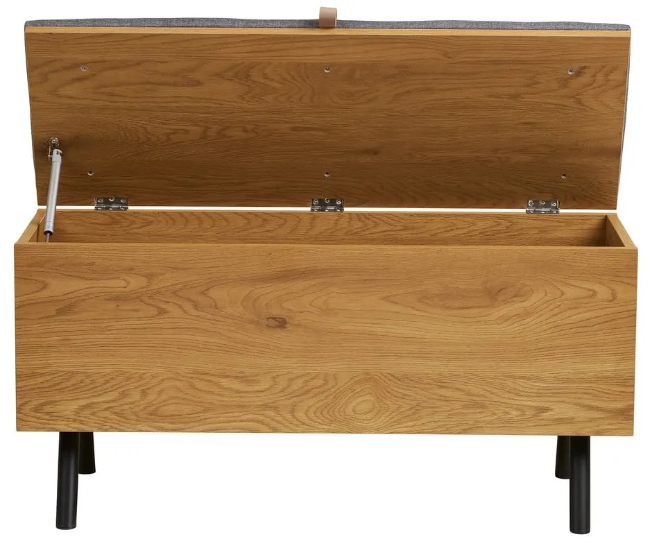 Truhla v dekoru dubu v přírodní barvě 92x48x33 cm Barco – House Nordic
