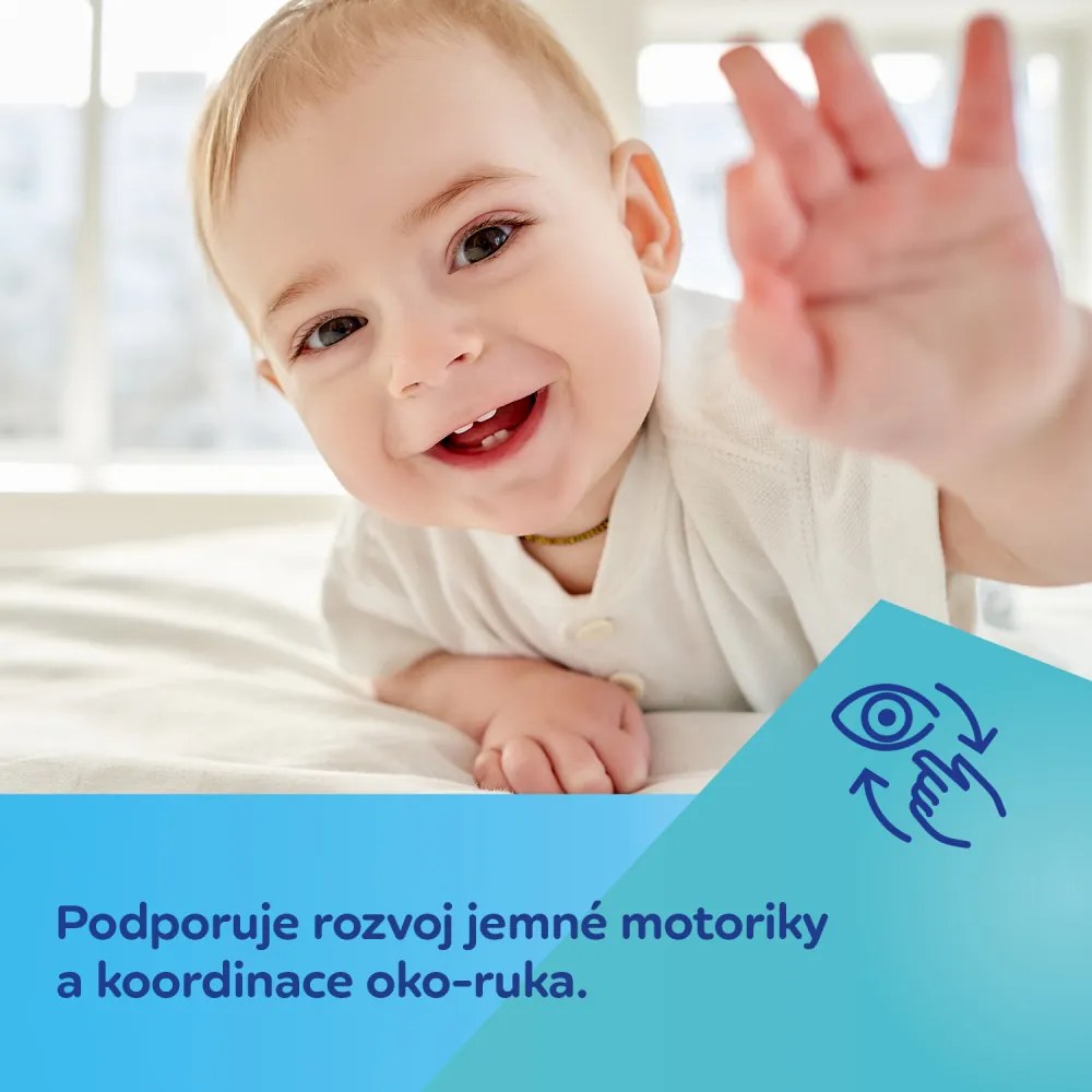 Canpol babies Dřevěno-silikonové kousátko KORMIDLO