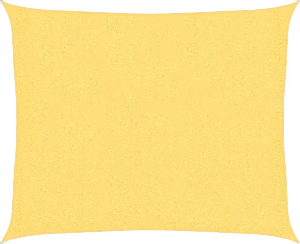Plachta proti slunci 160 g/m² béžová 2,5 x 3 m HDPE 311122