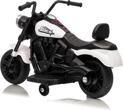 Elektrická motorka STAR bílá