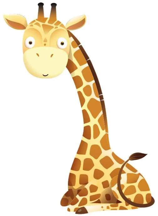 Plakát Vykulená žirafa