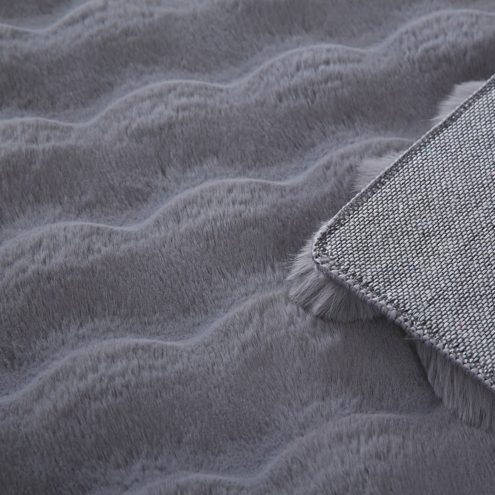 Ayyildiz, Kusový koberec Ambiance 5110 Grey, 80x150, šedá, obývací pokoj