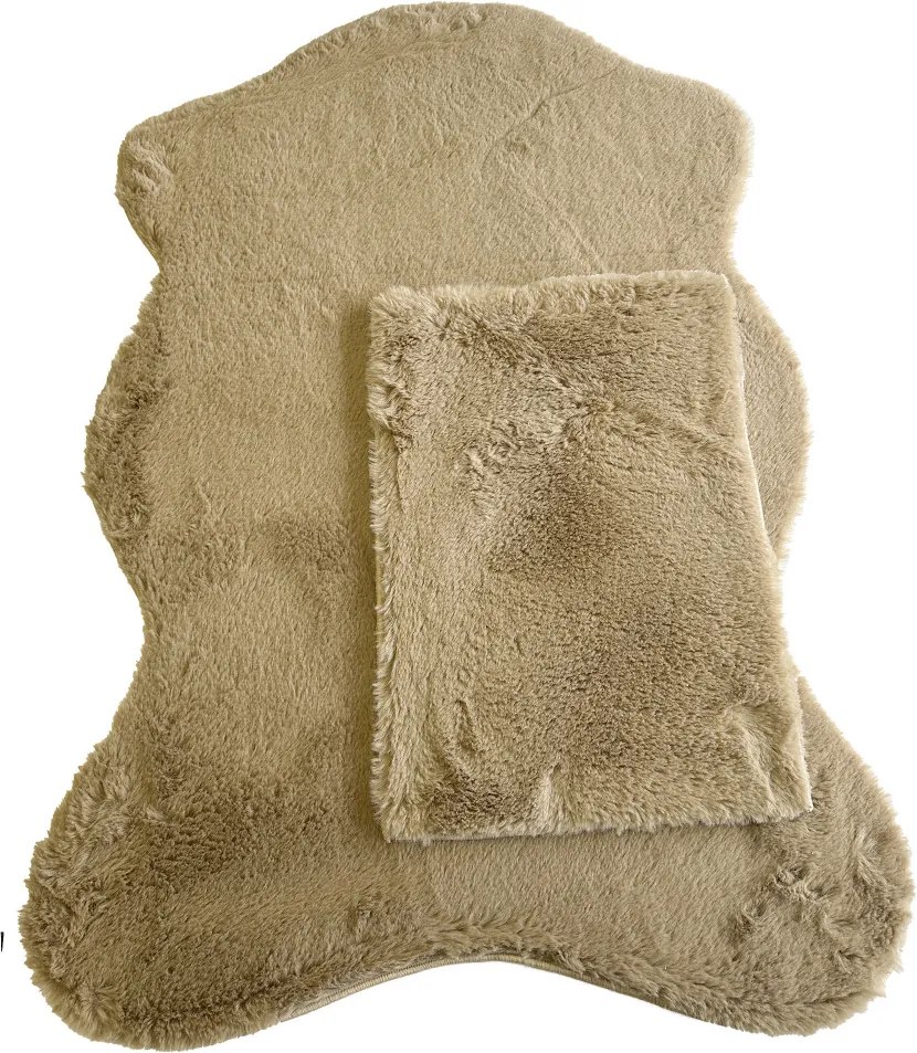 BE Koberec Puffy PUFFY 060 SAND - vícebarevný obdélníkový Rozměr: 40x60 cm