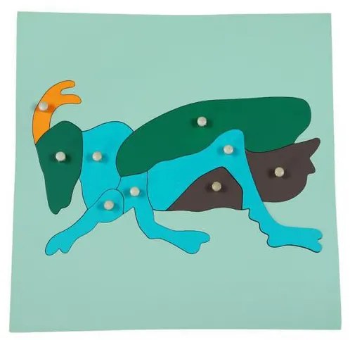 Moyo Montessori Puzzle - cvrček