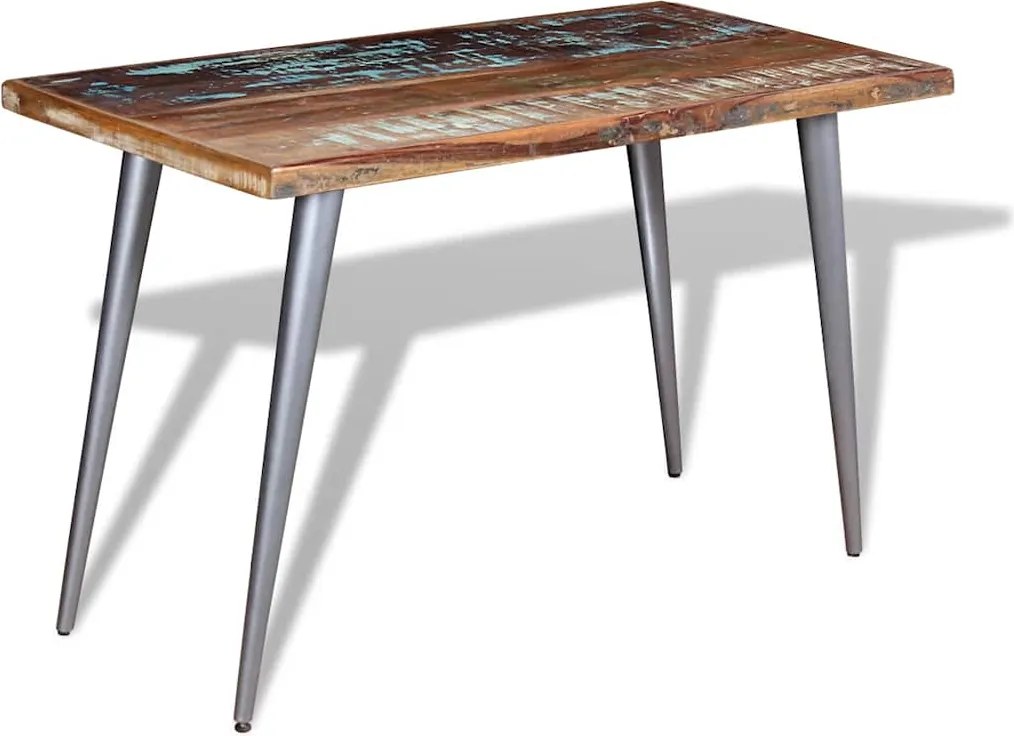 Jídelní stůl masivní recyklované dřevo 120 x 60 x 76 cm 244242