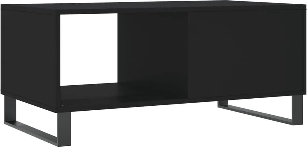vidaXL Konferenční stolek 90 x 50 x 40 cm kompozitní dřevo [829237] Barva: Bílá