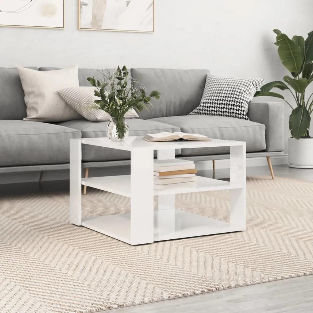 vidaXL Konferenční stolek 59,5x59,5x40 cm kompozitní dřevo [834246] Barva: Betonová šedá