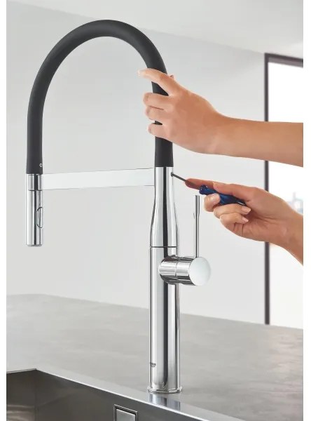 GROHE 30294000 - Dřezová baterie ESSENCE 530 mm lesklý chrom