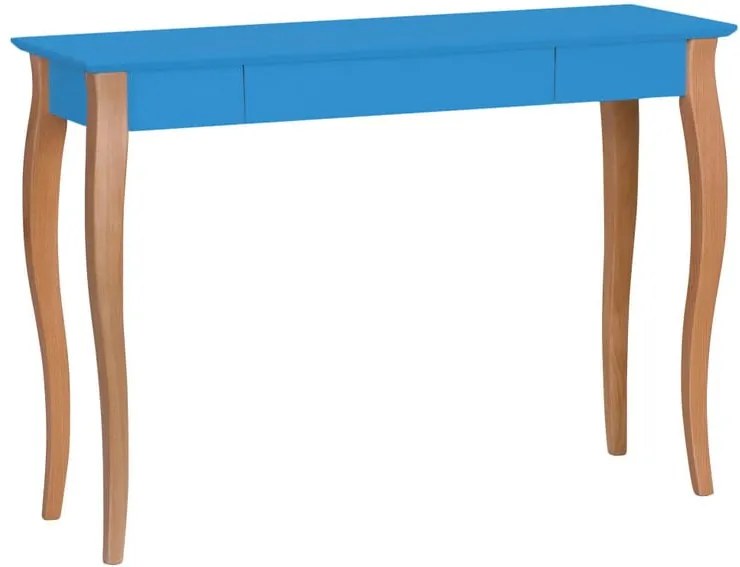 Modrý psací stůl Ragaba Lillo, šířka 105 cm