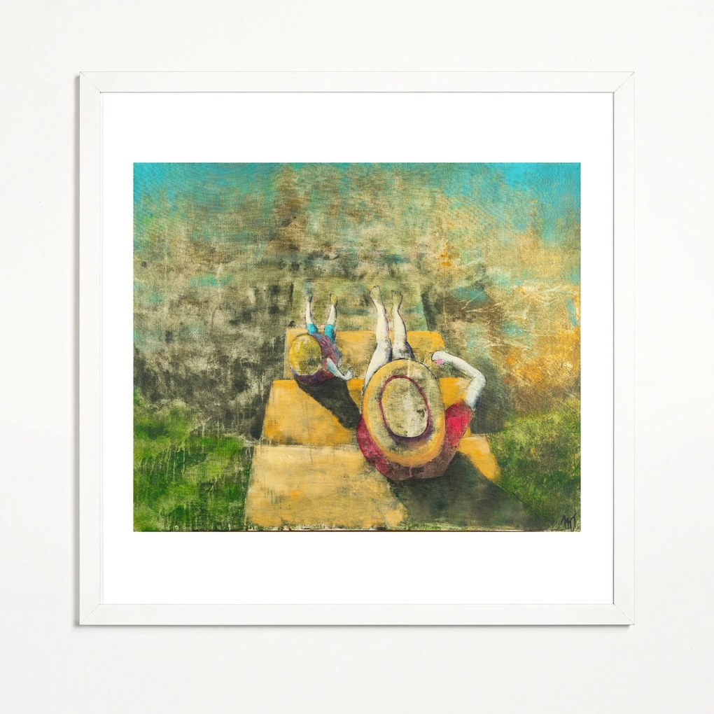 Martina Trchová | Spolu Rám: Černý, Velikost: 60 x 60 cm