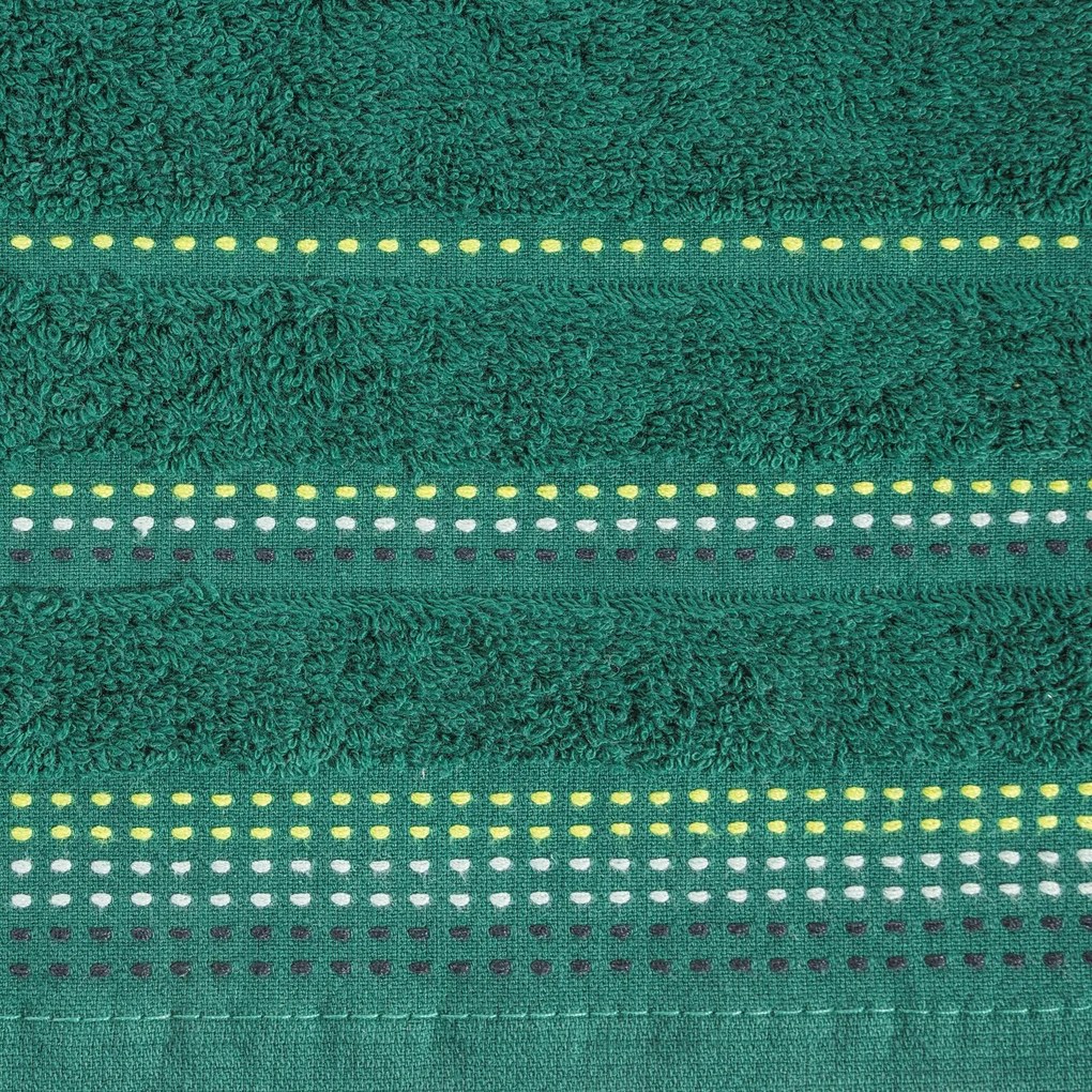 FROTÉ RUČNÍK POLA29 50X90 CM TMAVĚZELENÁ