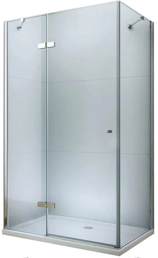 Mexen Roma sprchový kout 70x50cm, 6mm sklo, chromový profil-čiré sklo, 854-070-050-01-00