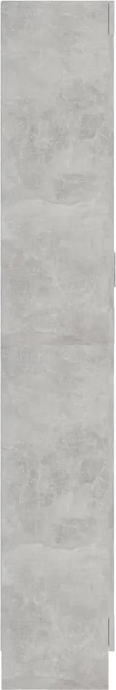 vidaXL Knihovna 82,5x30,5x185,5 cm dřevotříska [802736] Barva: šedá sonoma