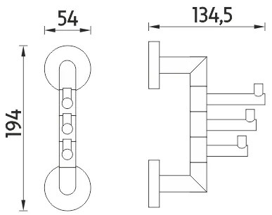 Nimco Háček otočný UNIX - UN 13099-26