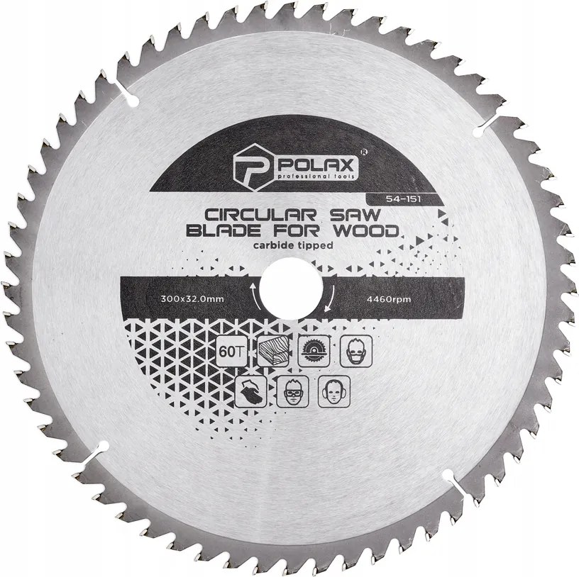 Kotoučová pila na dřevo 300 x 32.0/30.0 60Т Polax