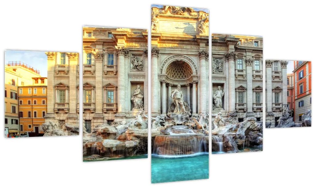 Obraz - Fontána di Trevi (125x70 cm)