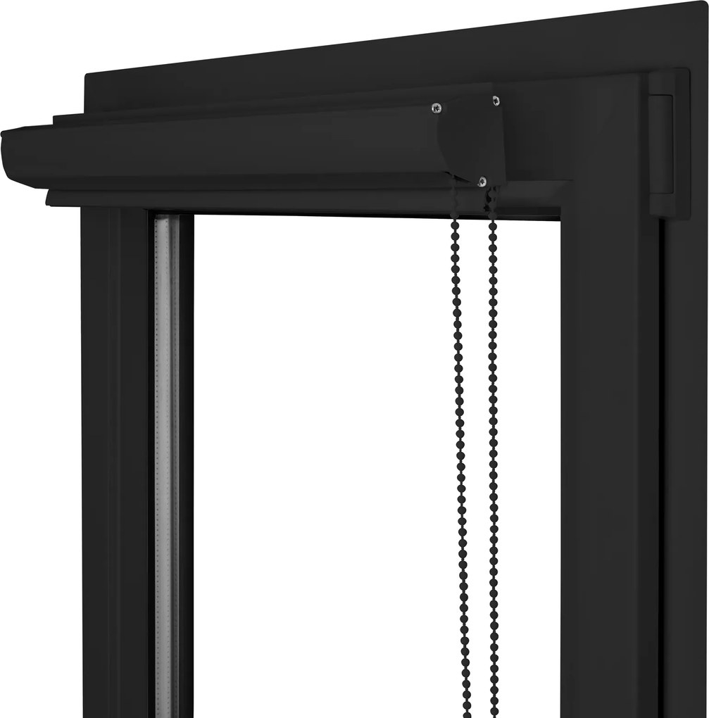 Dekodum Roleta den a noc v antracitové kazetě soft, barva látky Grafit Šířka (cm): 53, Výška (cm): Standardní (do 150 cm), Strana mechanismu: Levá