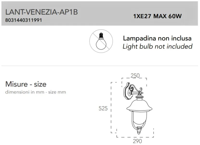 Faneurope VENEZIA LANT-VENEZIA-AP1B